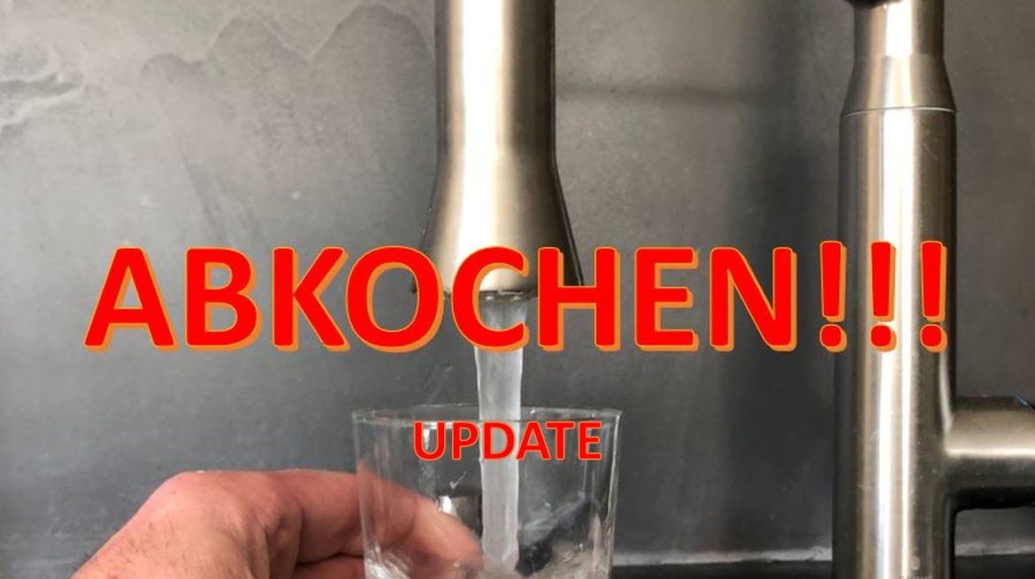 Update: Hereingeregnete Bakterien: Trinkwasser vorsorglich abkochen! - QUH