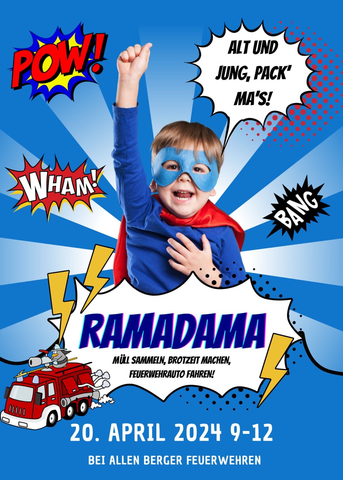 20.4.: Ramadama in der Gemeinde Berg - QUH